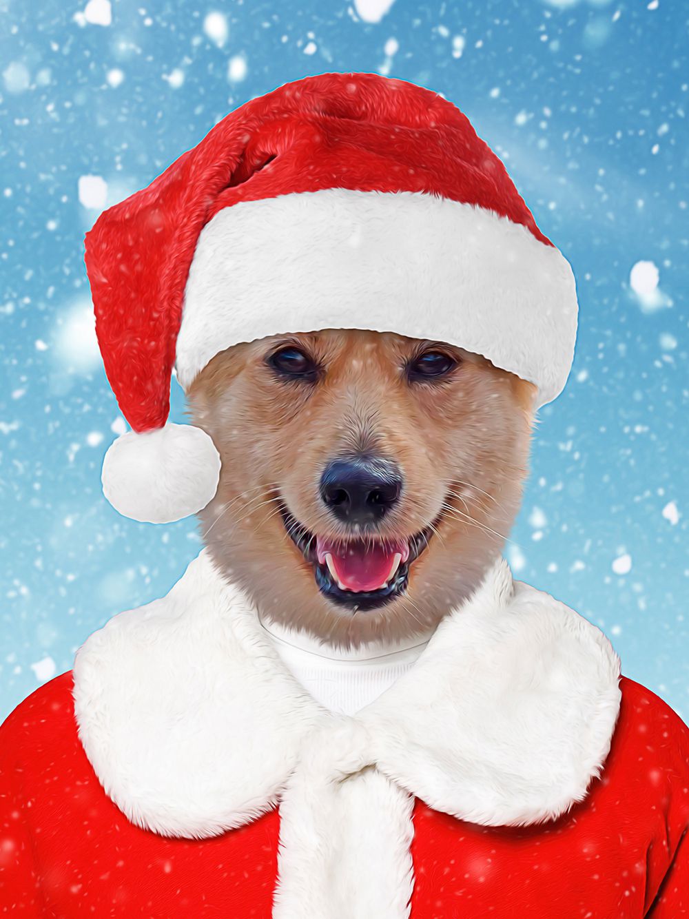 Deda Mraz — Fabrika Portreta - Portreti Kućnih Ljubimaca